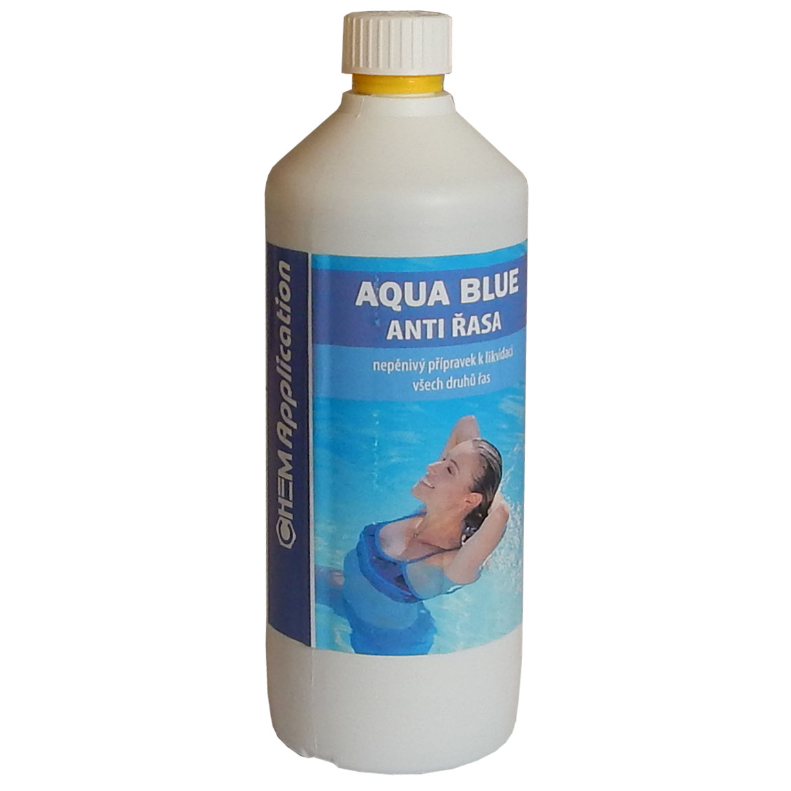 Likvidace řas pro úpravu bazénové vody.